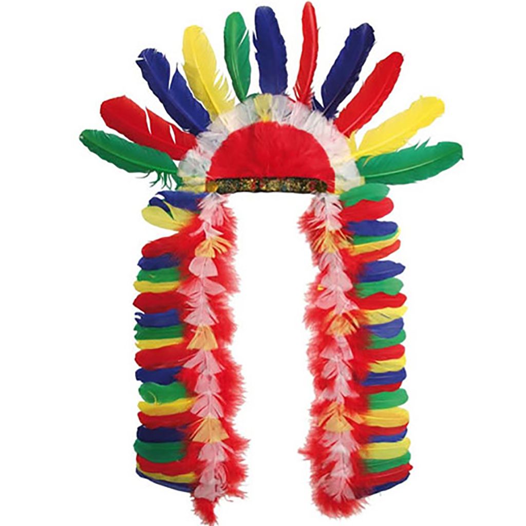 Penacho indio extra largo - Todo Fiesta